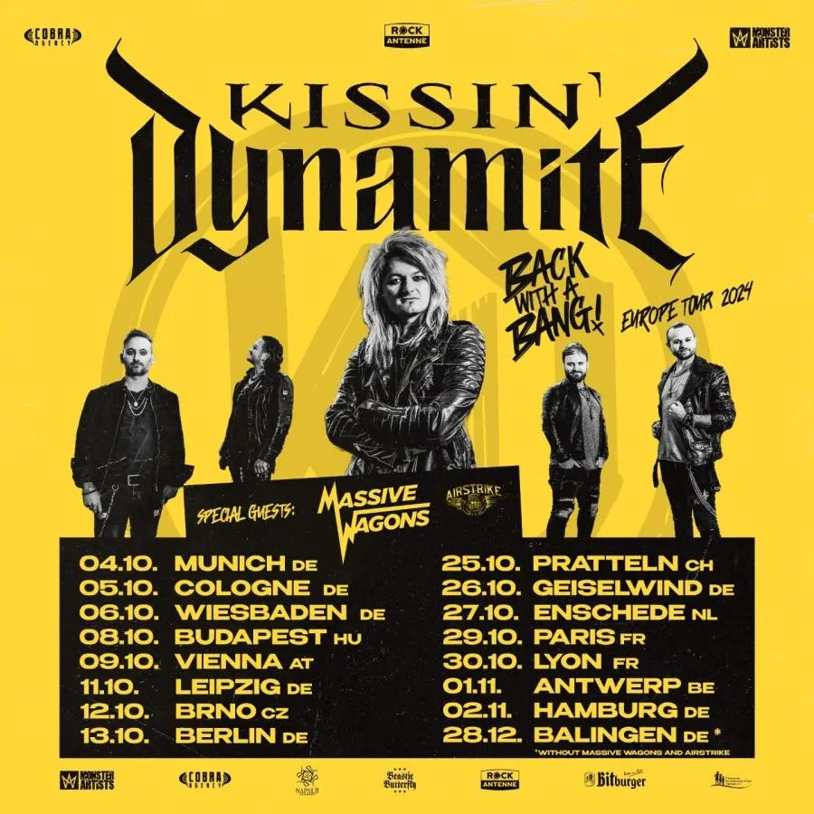 Kissin' Dynamite: Back at Trix With A Bang - Music In Belgium